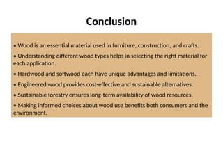 Wood_Types_Presentation on the types of wood | PPT