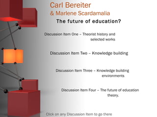 Bereiter theory presentation | PPT