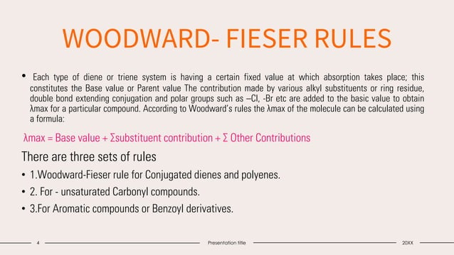 WOODWARD– FIESER RULES.pdf | Chemistry | Science