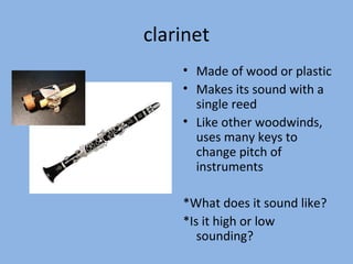 Woodwind family | PPT