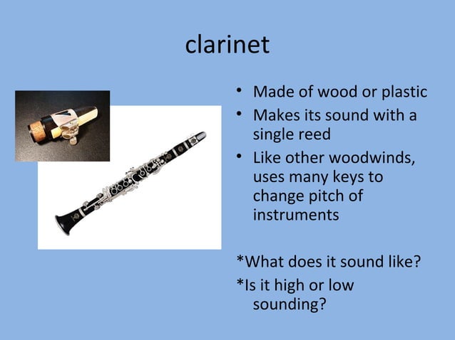 Woodwind family | PPT