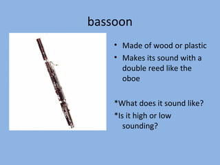 Woodwind family | PPT