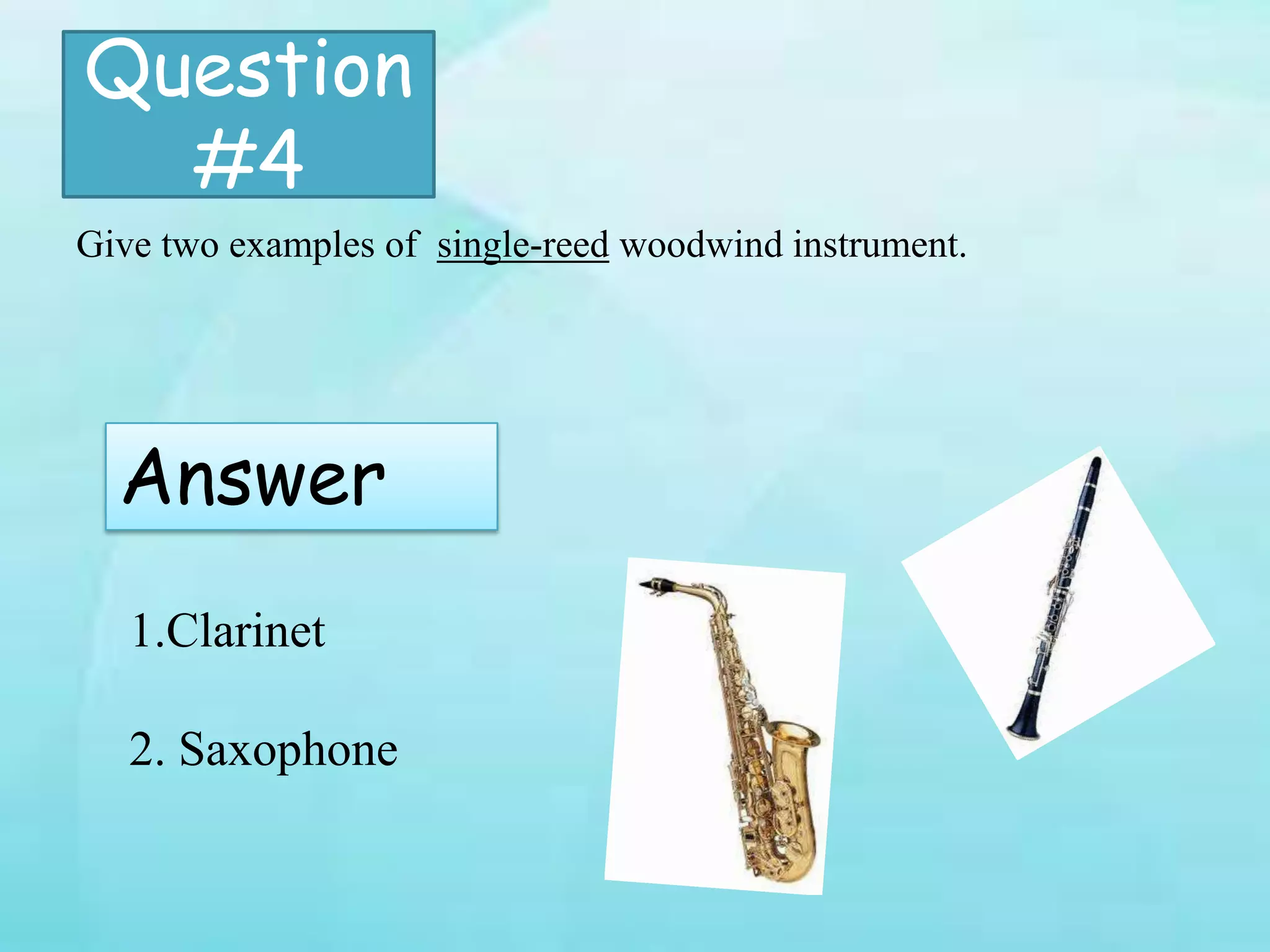 Woodwind instruments | PPTX