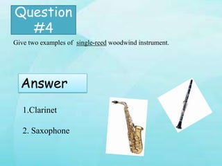 Woodwind instruments | PPTX
