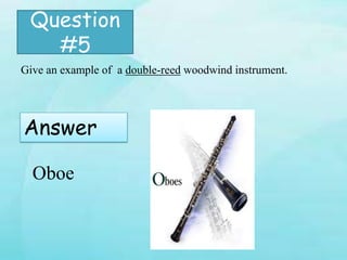 Woodwind instruments | PPTX