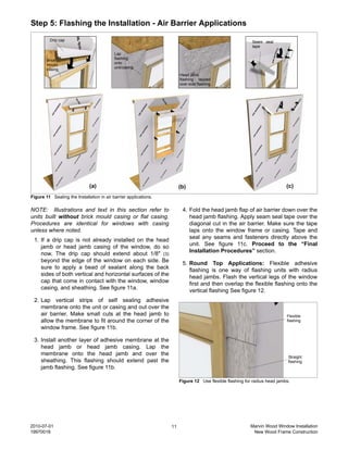 Marvin Wood Window Installation Instructions | PDF