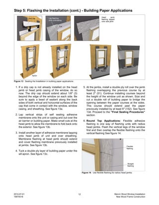 Marvin Wood Window Installation Instructions | PDF
