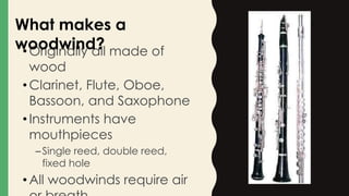 Woodwind presentation | PPTX