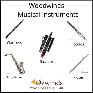 Woodwinds Musical Instruments | PDF