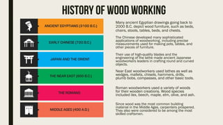 Wood working | History & Tools | PDF