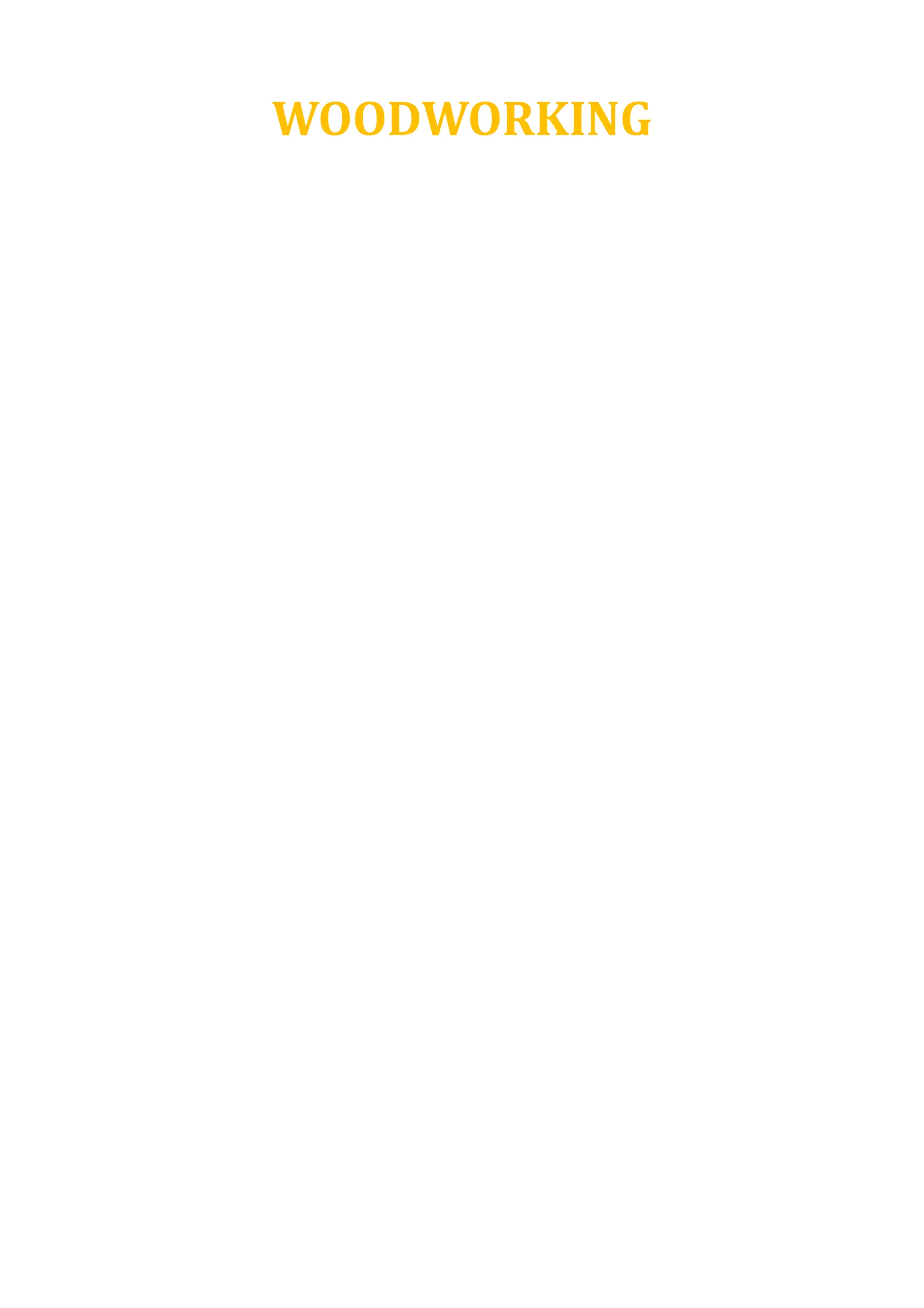 WOODWORKING.pdf | Woodworking | Arts and Crafts