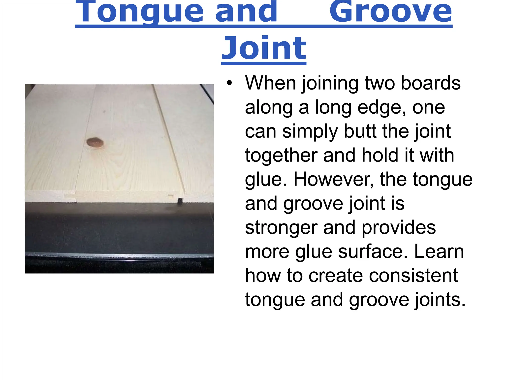 Woodworking-Joint types,Carpentry shop.pptx