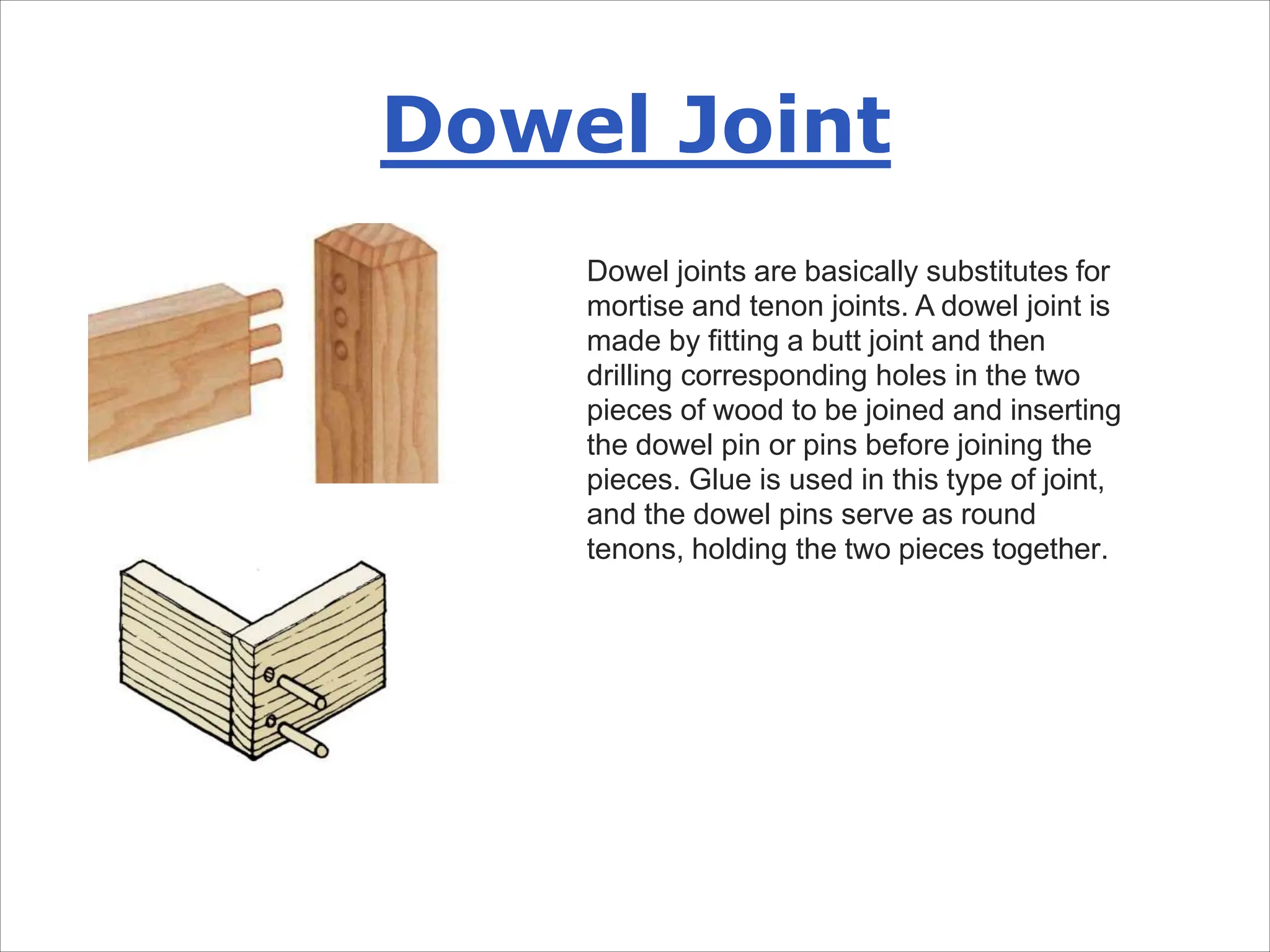 Woodworking-Joint types,Carpentry shop.pptx