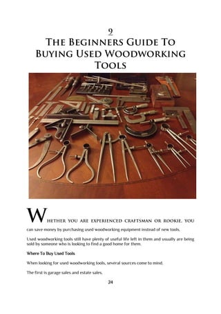 Woodworking Guide | PDF