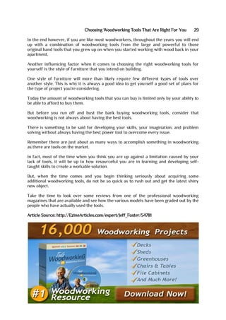 Woodworking Guide | PDF