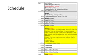 Woodworking Intro-Sculpture | PPTX