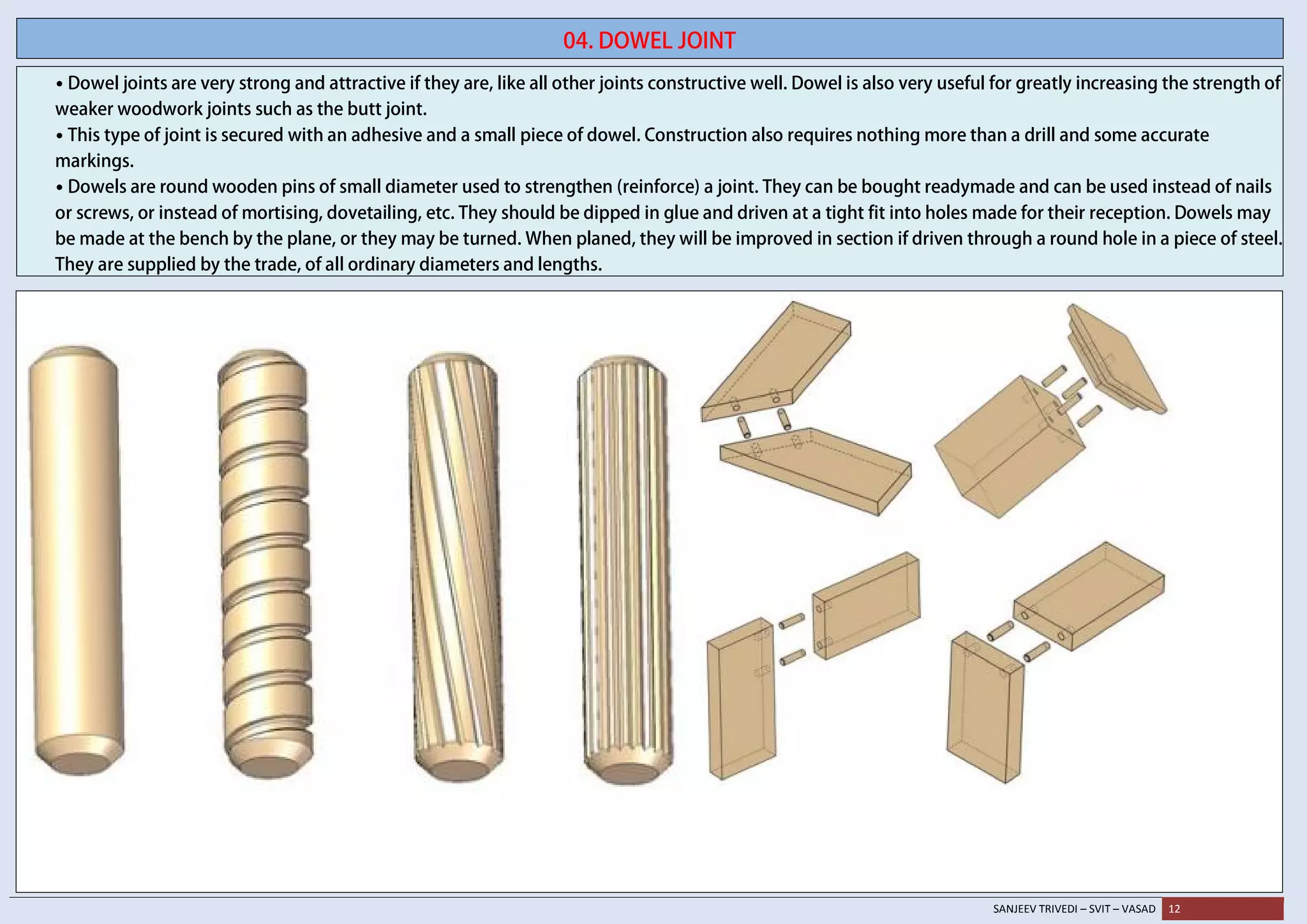 Woodwork Joints | PDF