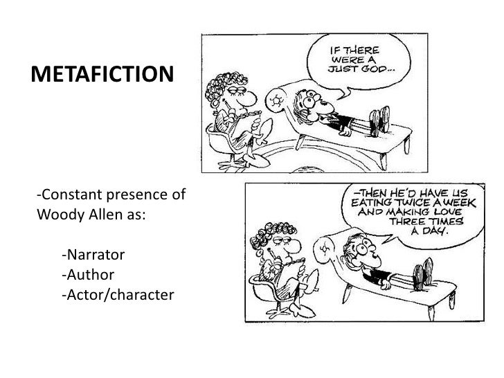 Woody Allen Within And Through Metafiction