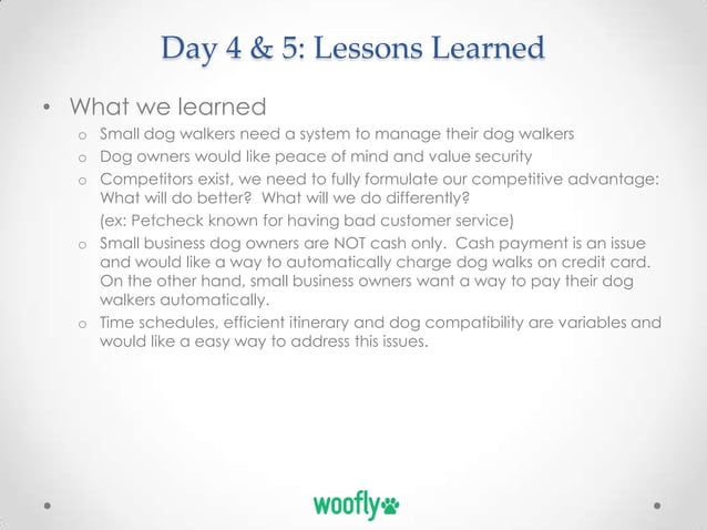 Woofly columbia univ jan 2014 | PPT