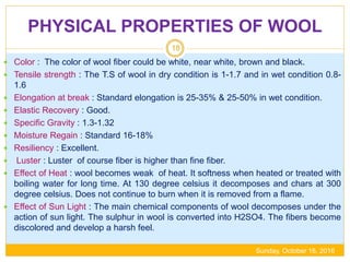 Protein Fiber (Wool) | PPTX