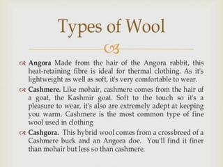 Wool ppt | PPTX