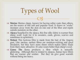 Wool ppt | PPTX