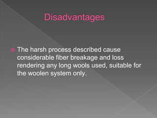 Wool carbonization | PPTX
