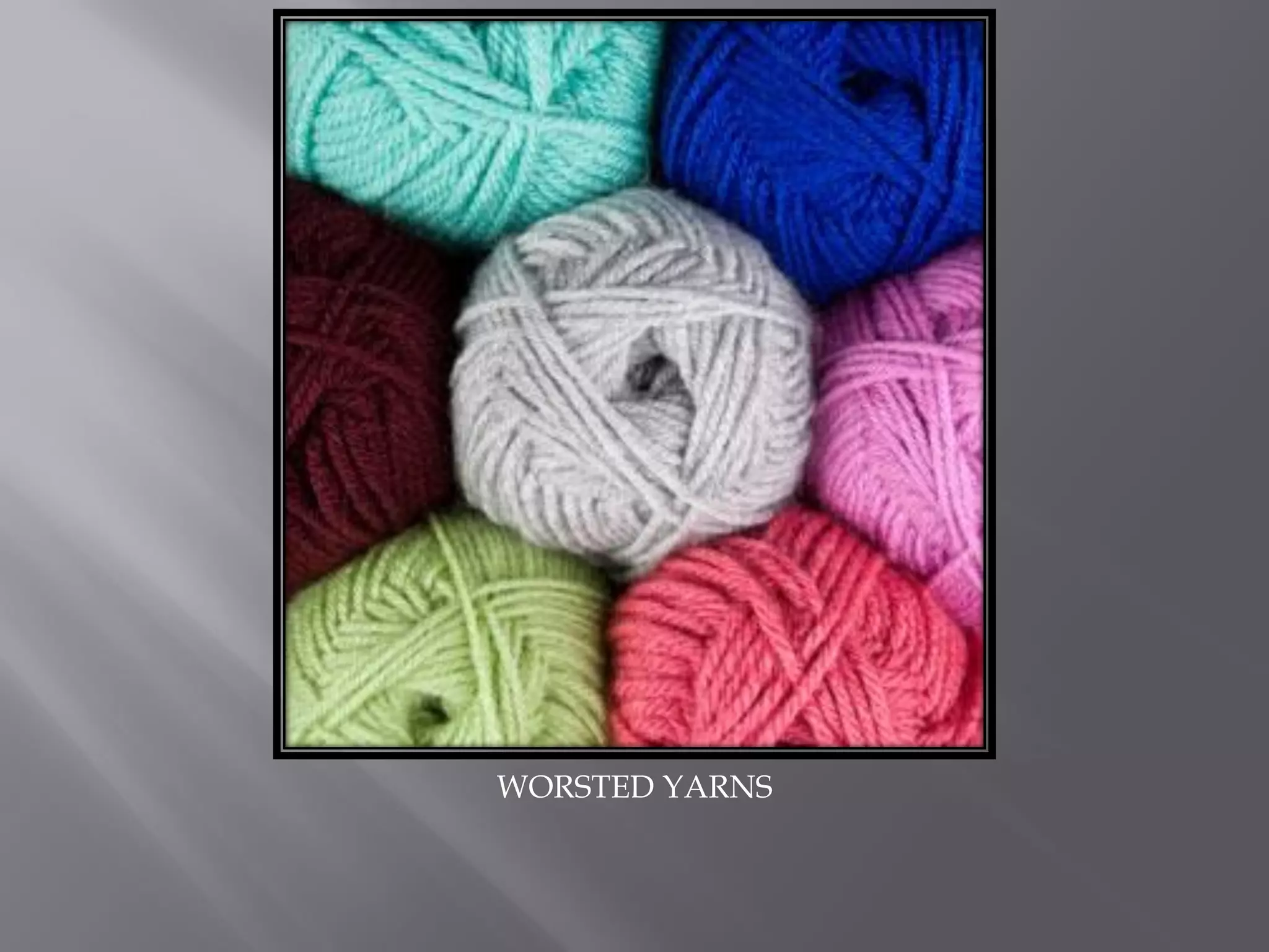 Woolen vs worsted Fibres | PDF