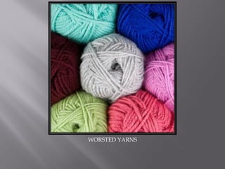 Woolen vs worsted Fibres | PDF