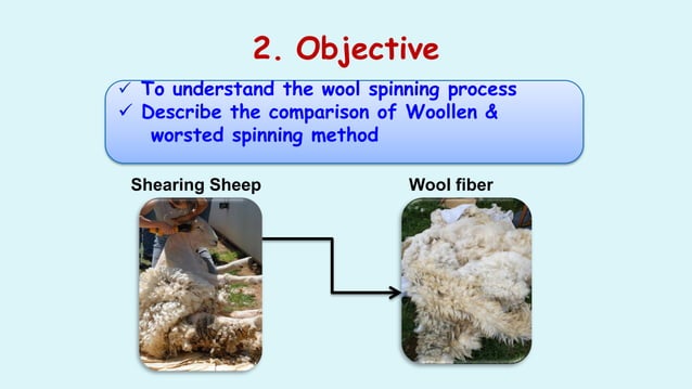 Woolen spinning vs worsted spinning | PDF