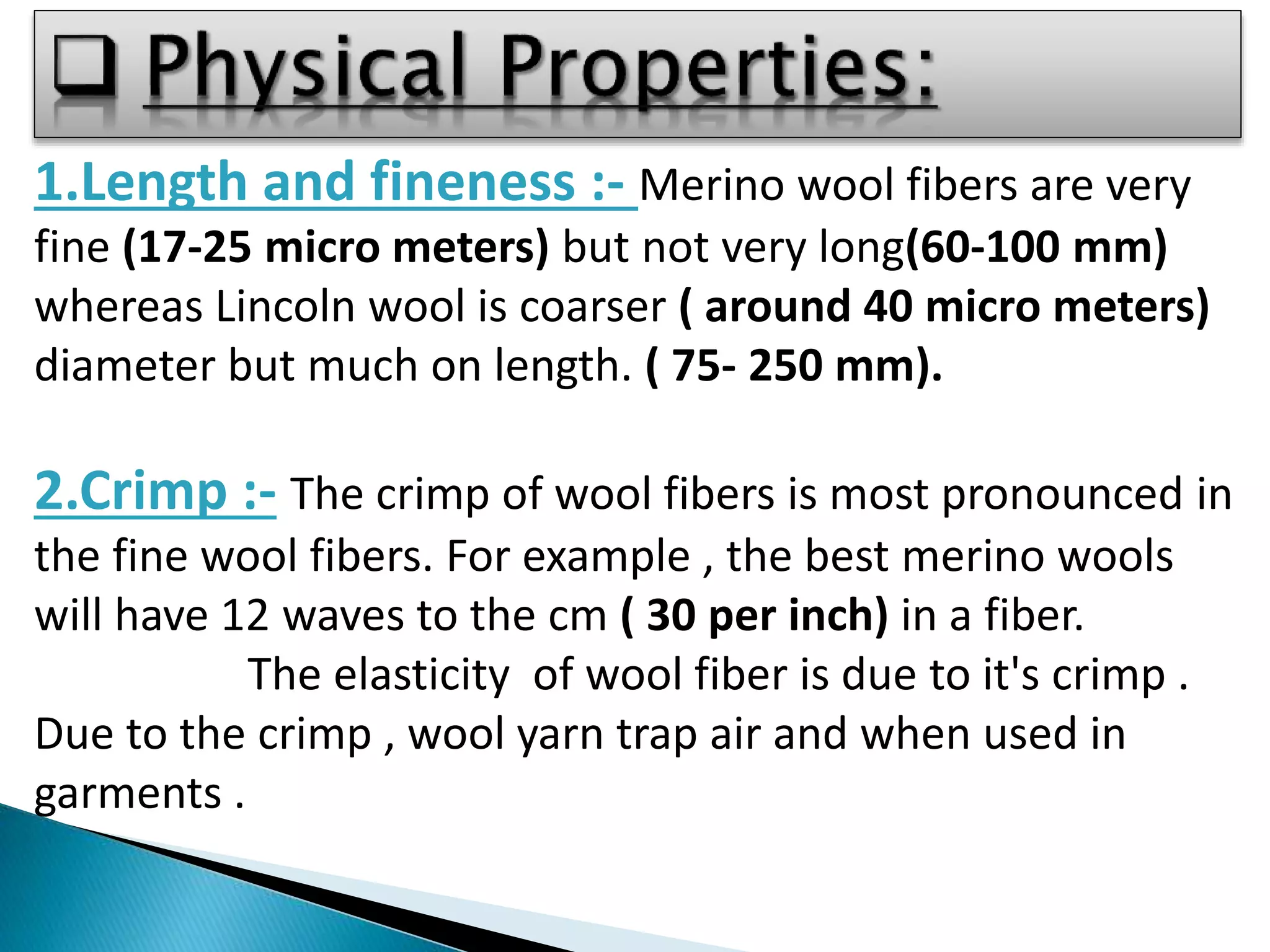 Wool fibre | PPTX