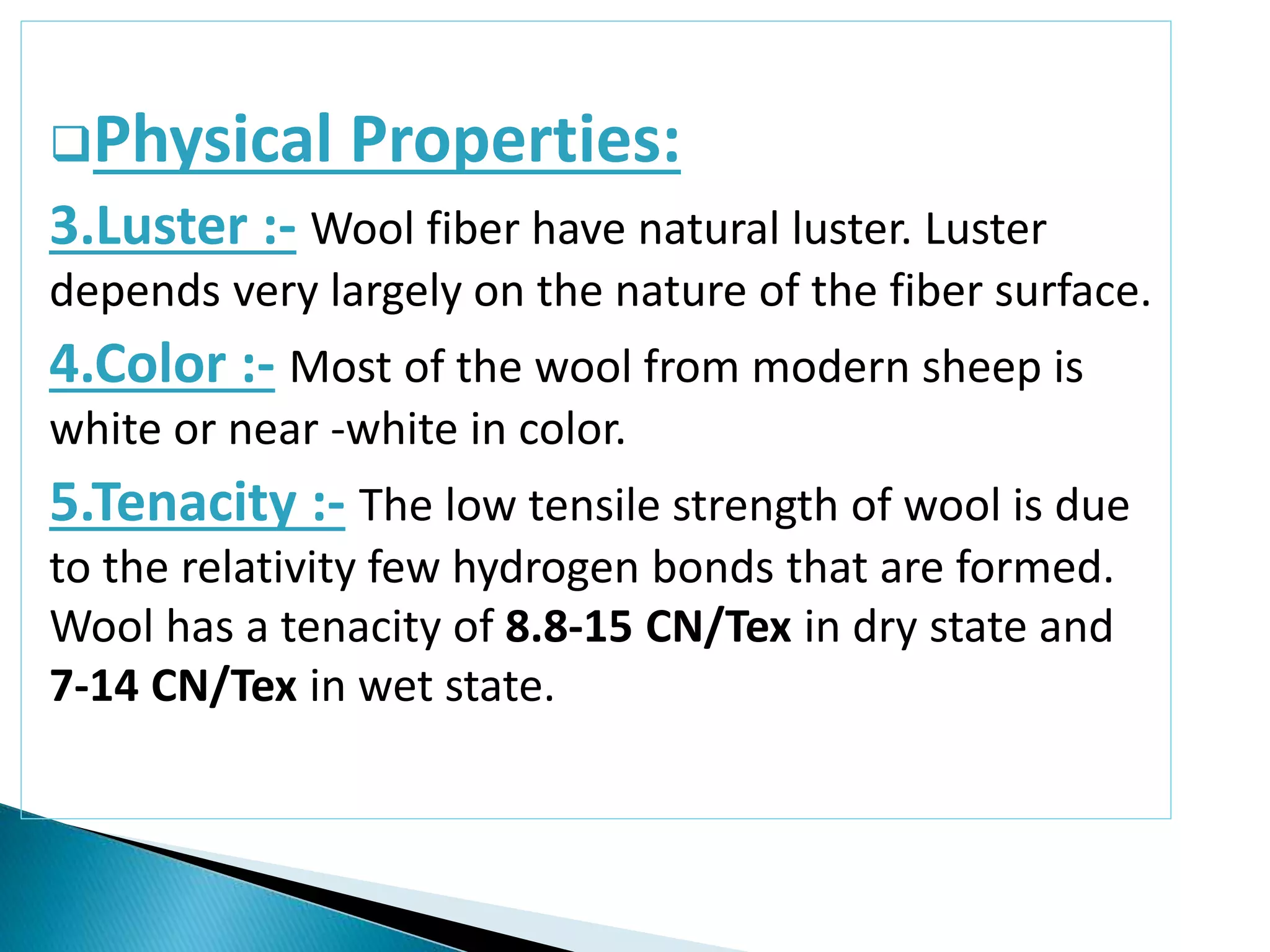 Wool fibre | PPTX