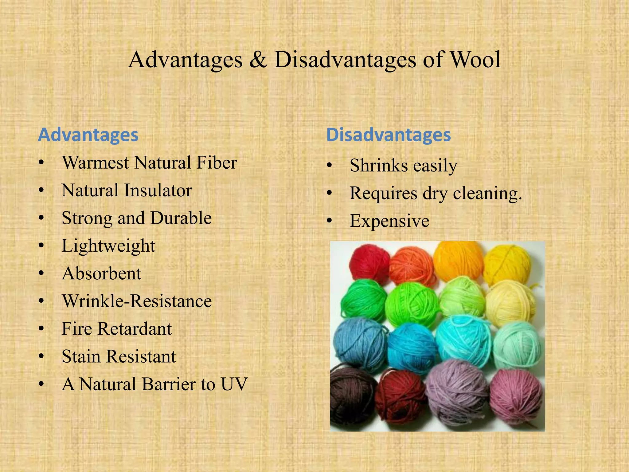 Wool fibre | PPT