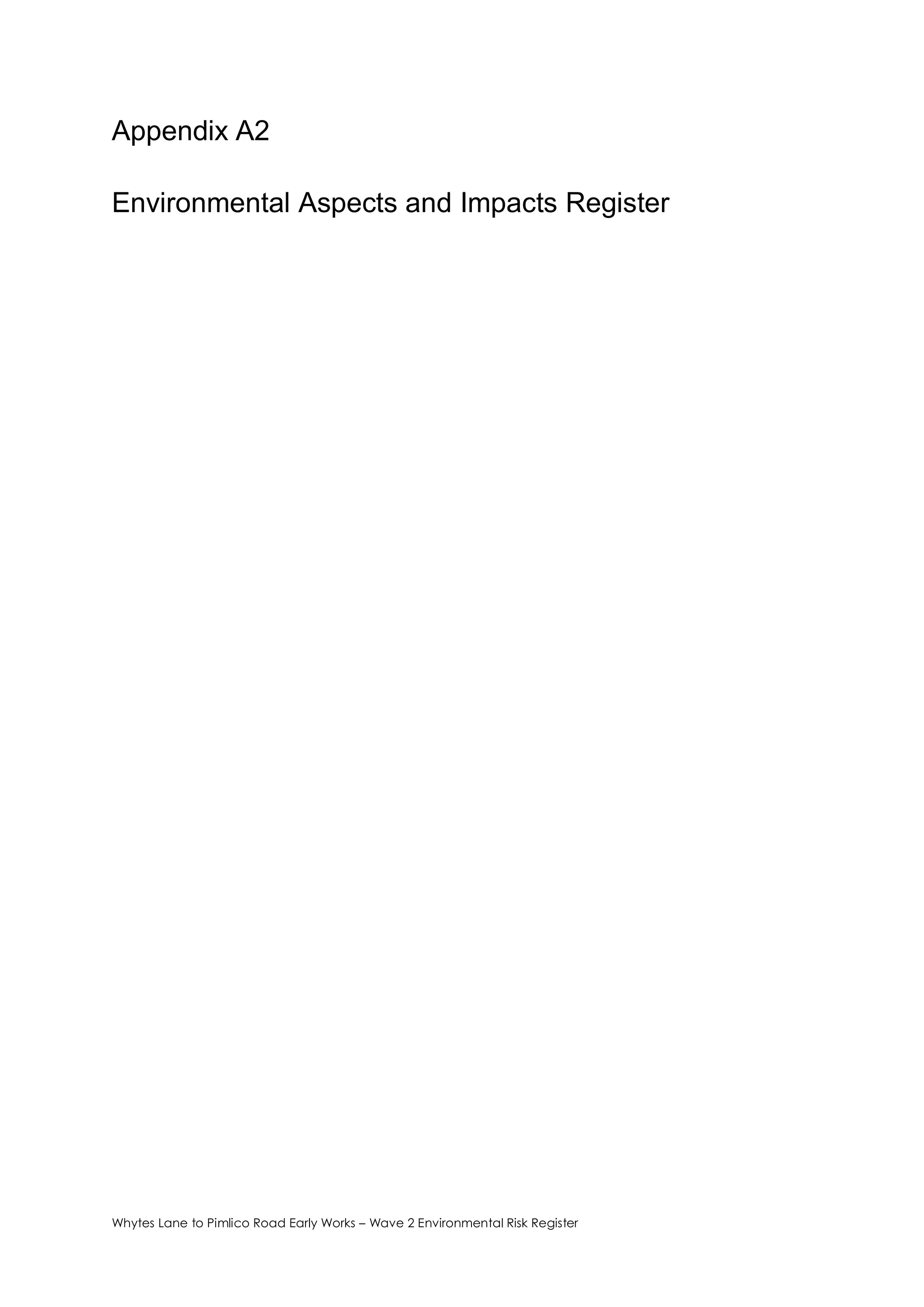 Woolgoolga to Ballina upgrade Construction Environmental Management PLAN Wave 2 - Appendix A2 ...