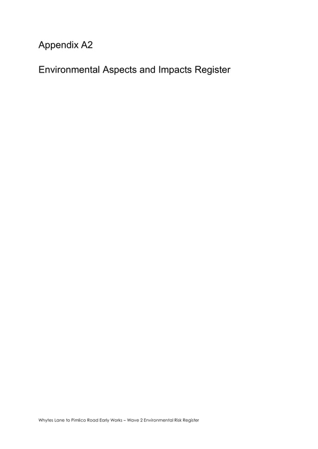 Woolgoolga to Ballina upgrade Construction Environmental Management PLAN Wave 2 - Appendix A2 ...