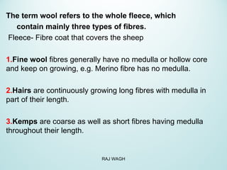 The Wool Introduction along with details | PPT