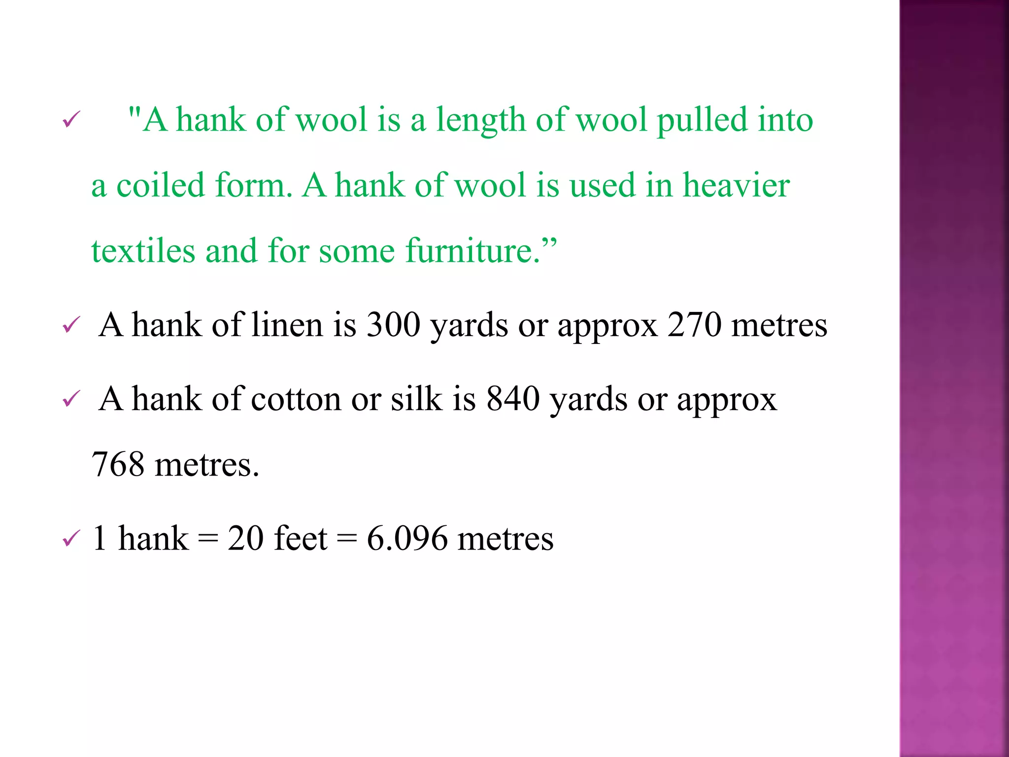 Processing of wool | PPTX