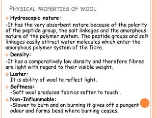 Wool Fibre | PPTX
