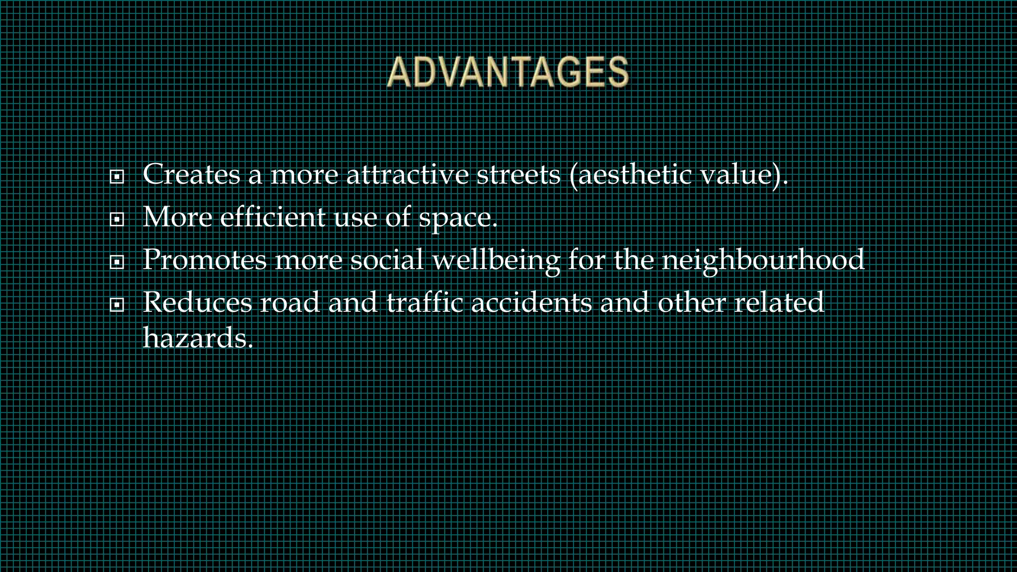 The Woonerf Concept | PPTX