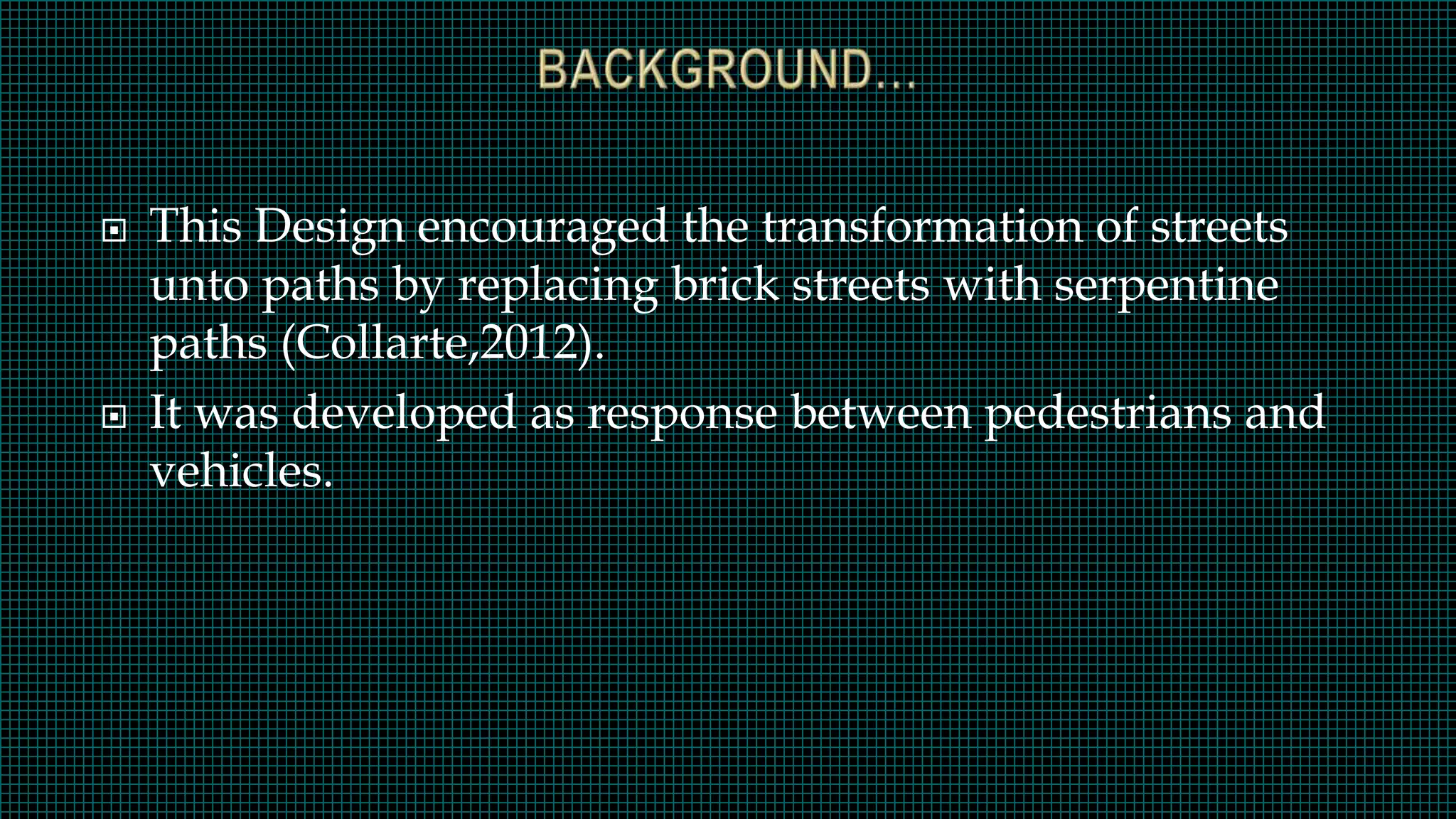 The Woonerf Concept | PPTX