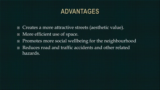 The Woonerf Concept | PPT