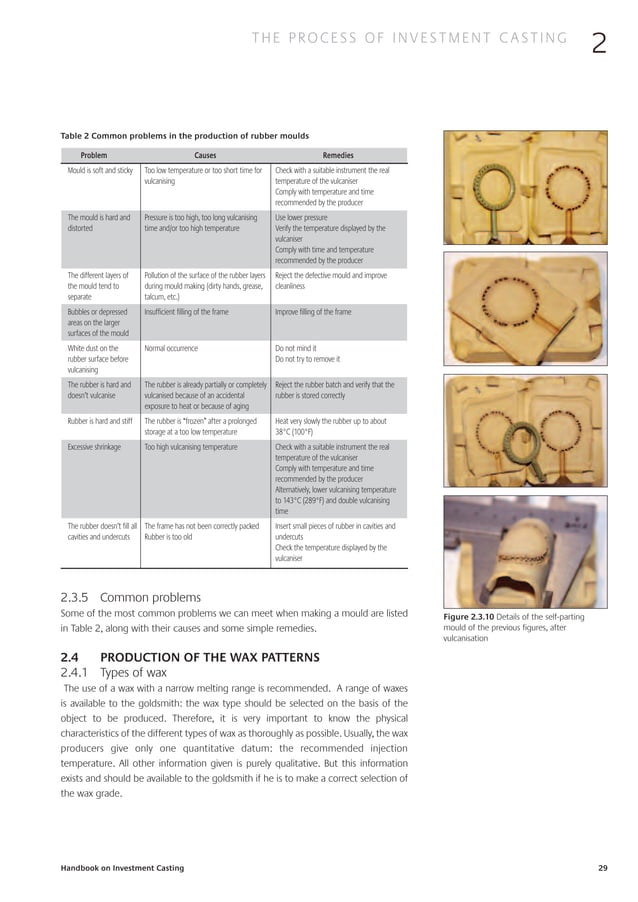 DELMER-Lost wax Investment Casting Process | PDF | Jewelry Making ...