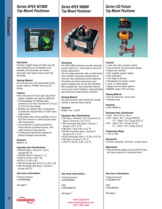 Worcester Controls Industrial Valve and Actuator Catalog 2018 | PDF