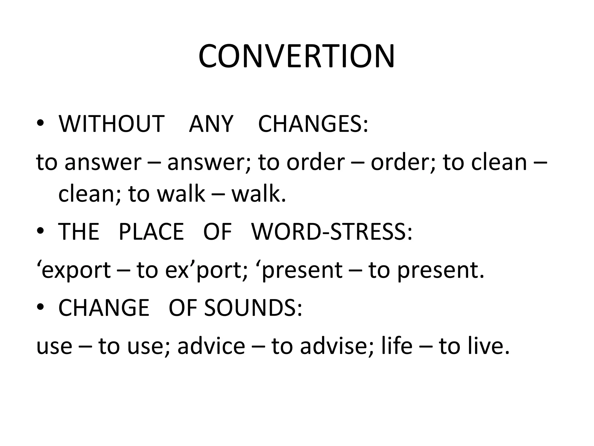 Word building. Nouns. | PPT