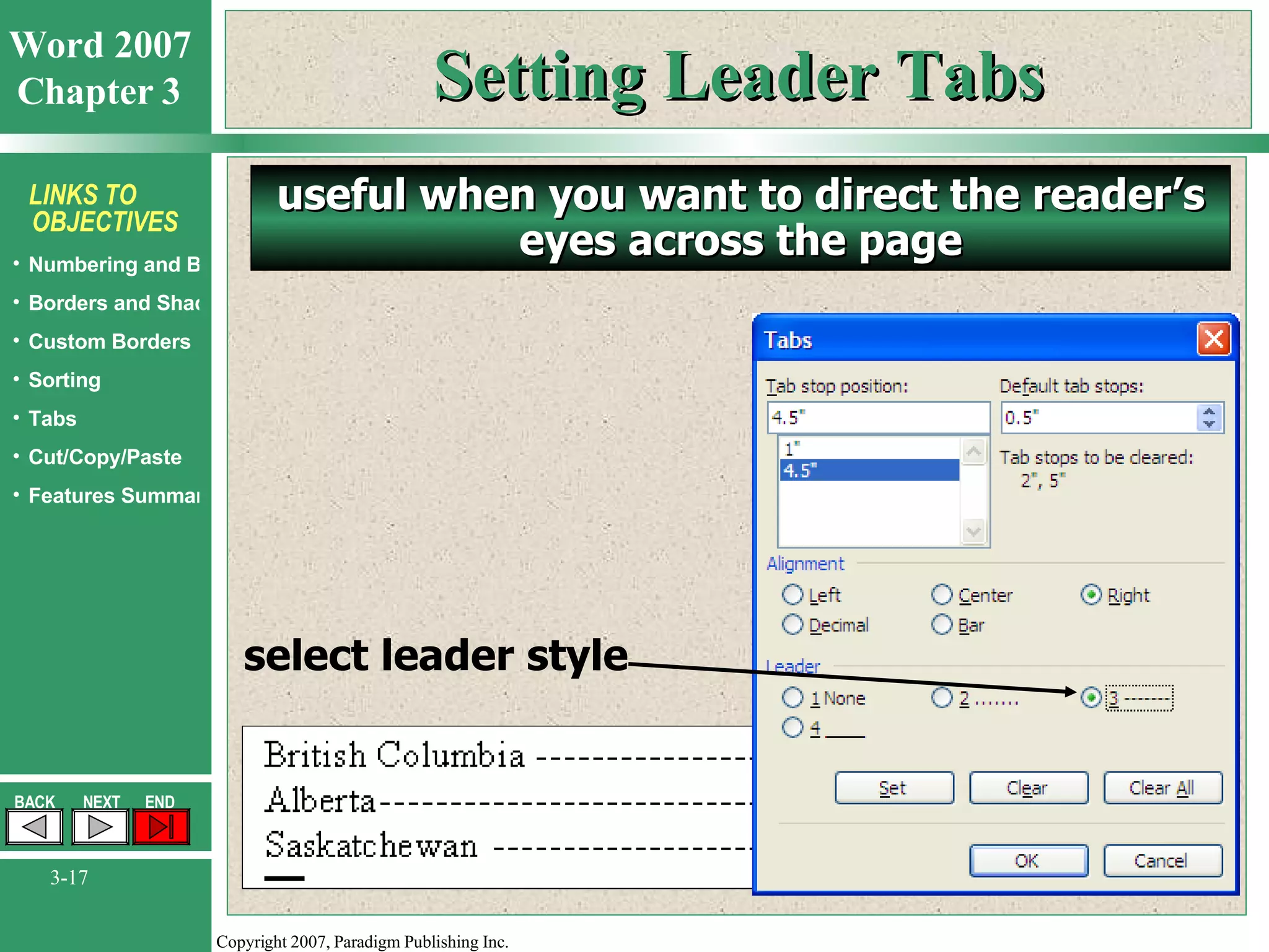 Word Chapter 3 - Formatting Paragraphs | PPT