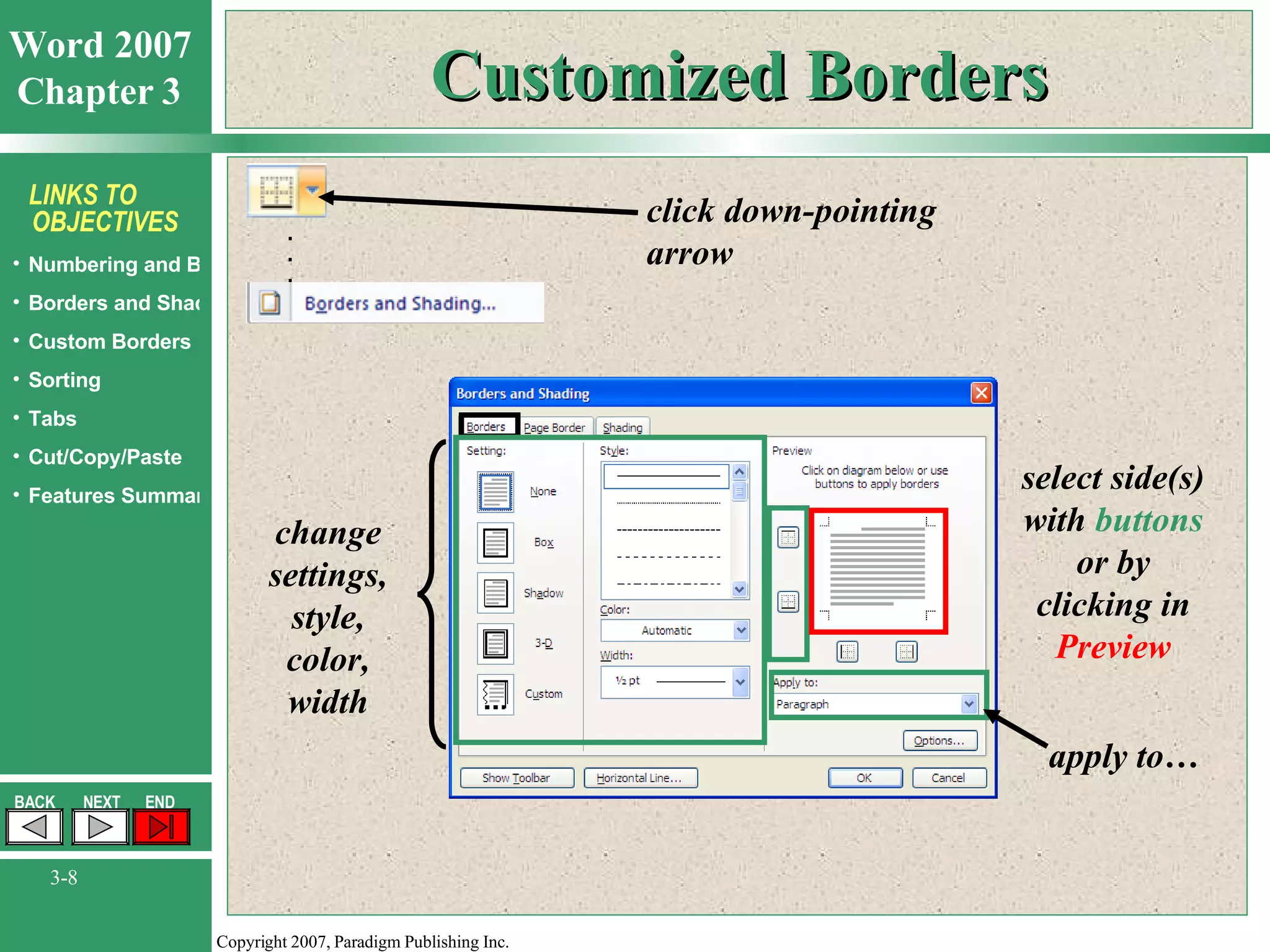 Word Chapter 3 Formatting Paragraphs Ppt Desktop Publishing Computer Software And