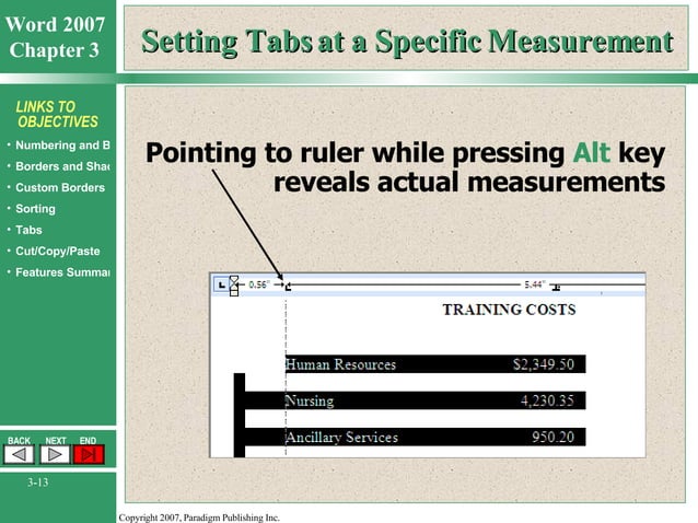 Word Chapter 3 - Formatting Paragraphs | PPT | Desktop Publishing ...