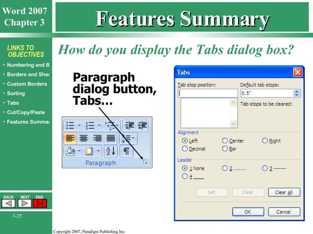 Word Chapter 3 Formatting Paragraphs Ppt Desktop Publishing Computer Software And