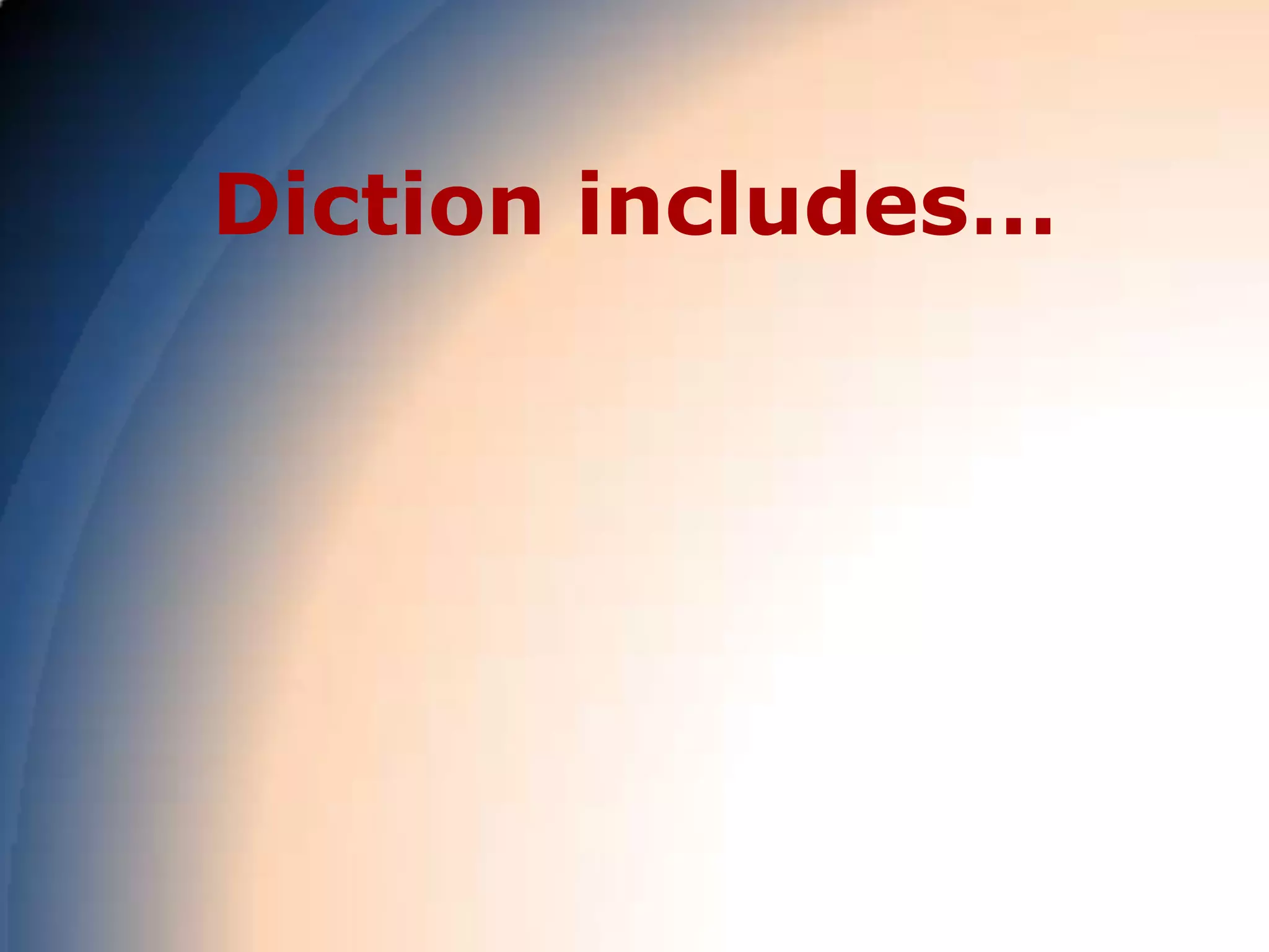 Word Choice: Diction and Connotations | PPTX