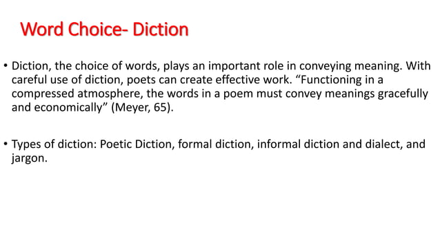 Word choice order tone and writing of english | PPT